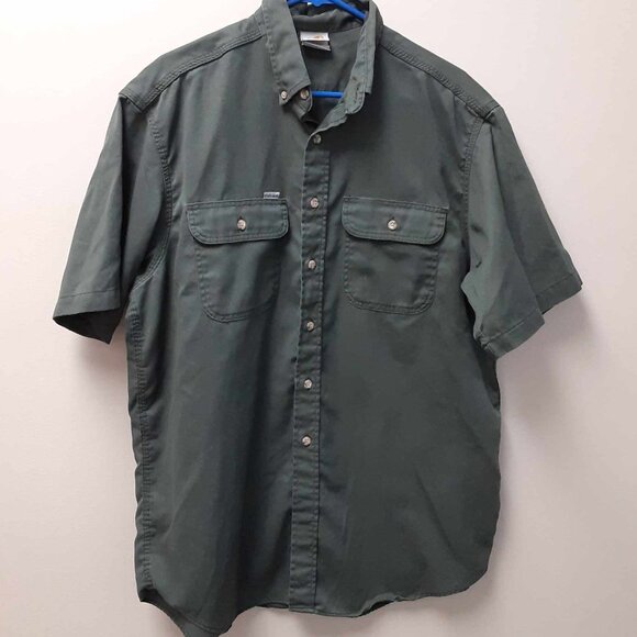 Carhartt | Shirts | Carhartt Mens Xl Collared Shortsleeve Button Up ...